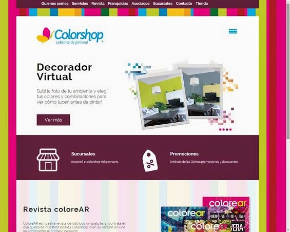 2020 empresas: ColorShop esta de extreno conoce su nuevo sitio web