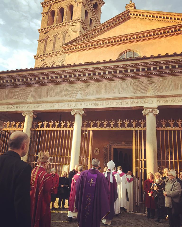 New Liturgical Movement: Roman Pilgrims at the Station Churches 2020 ...