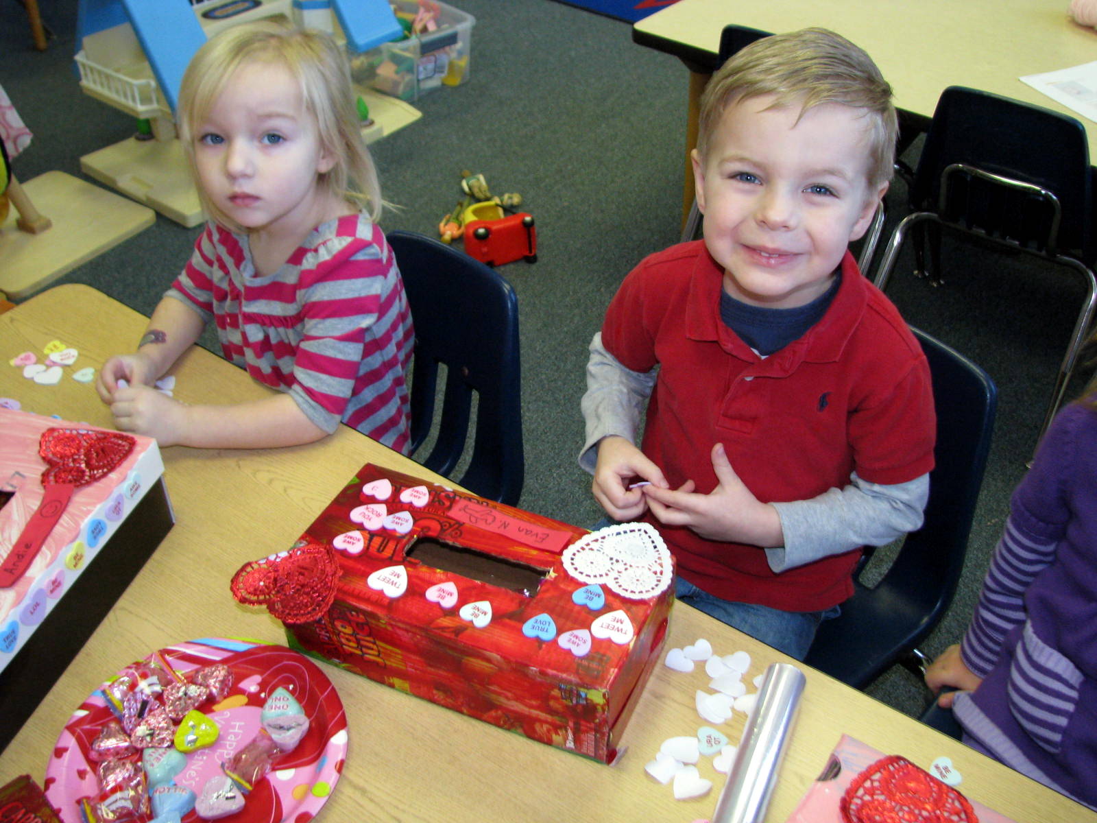 I'll Treasure This: Evan's Preschool Valentine's Day Party