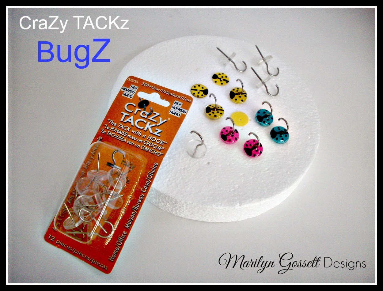 CrazyTackz4Crafts: CraZy TACKz for Bugz and Flowerz - Part I