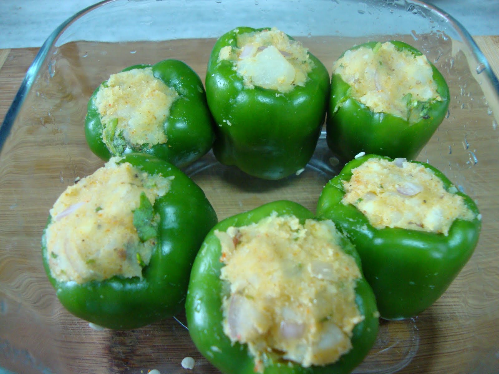 Cooking Delights: Stuffed Green Bell Peppers