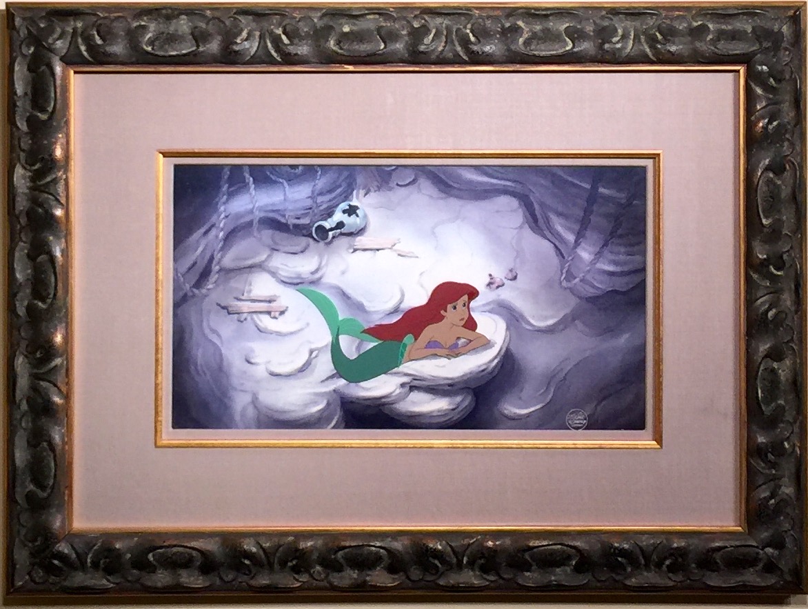 Animation Collection: Original Production Animation Cel of Ariel from ...