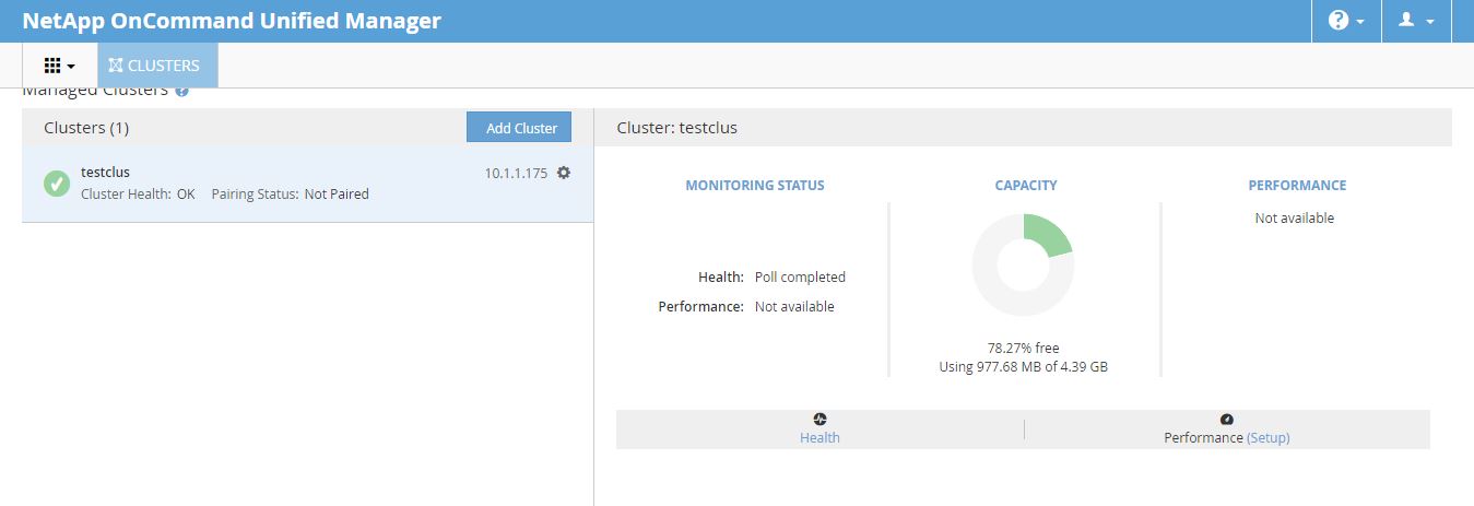Remote Infrastructure Management Netapp Oncommand Unified Manager