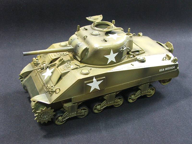 Panzerserra Bunker- Military Scale Models in 1/35 scale: M4 Sherman ...