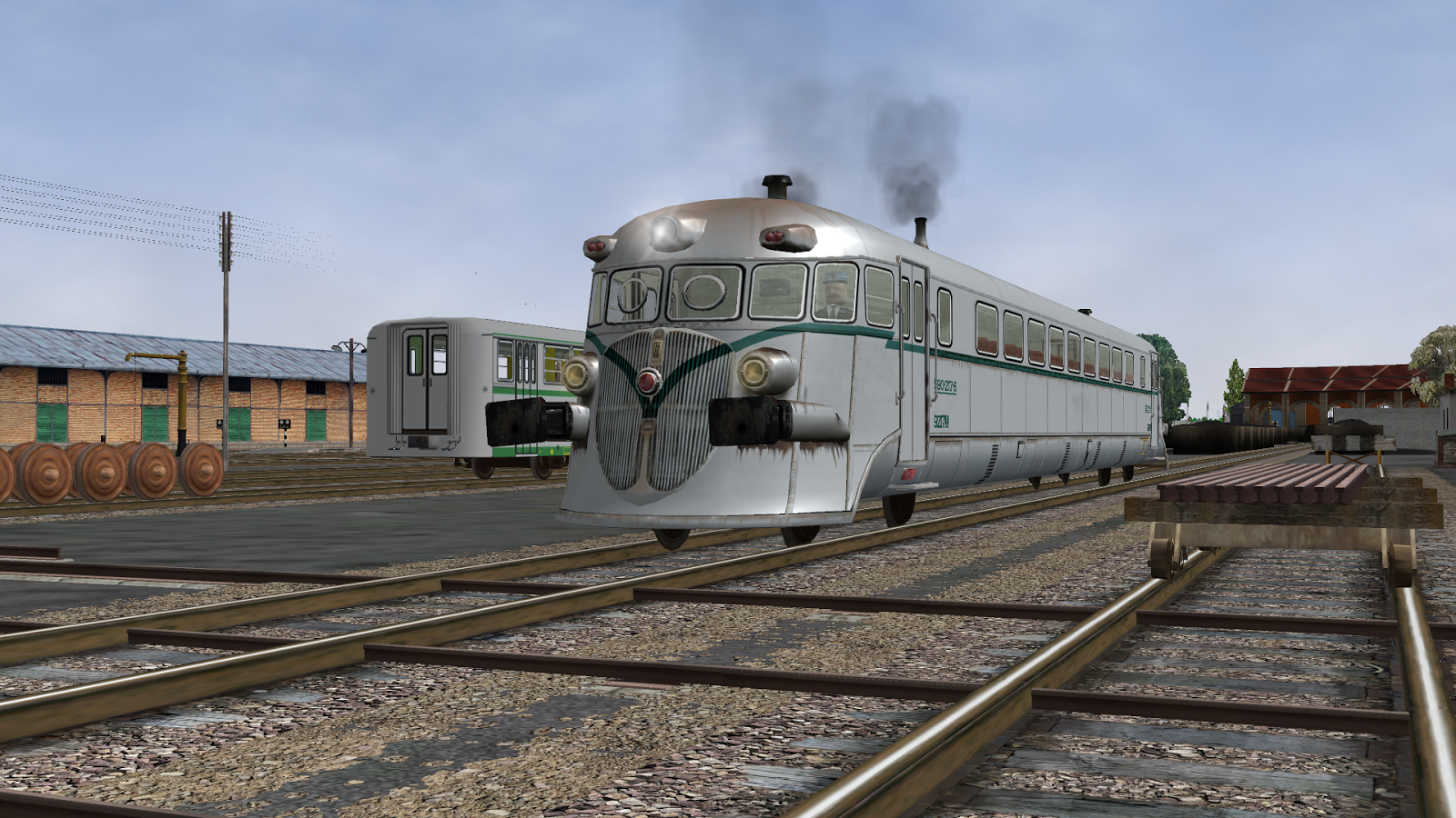 Trenes españoles. MSTS & Open Rails. : RENFE 590 "Littorina"