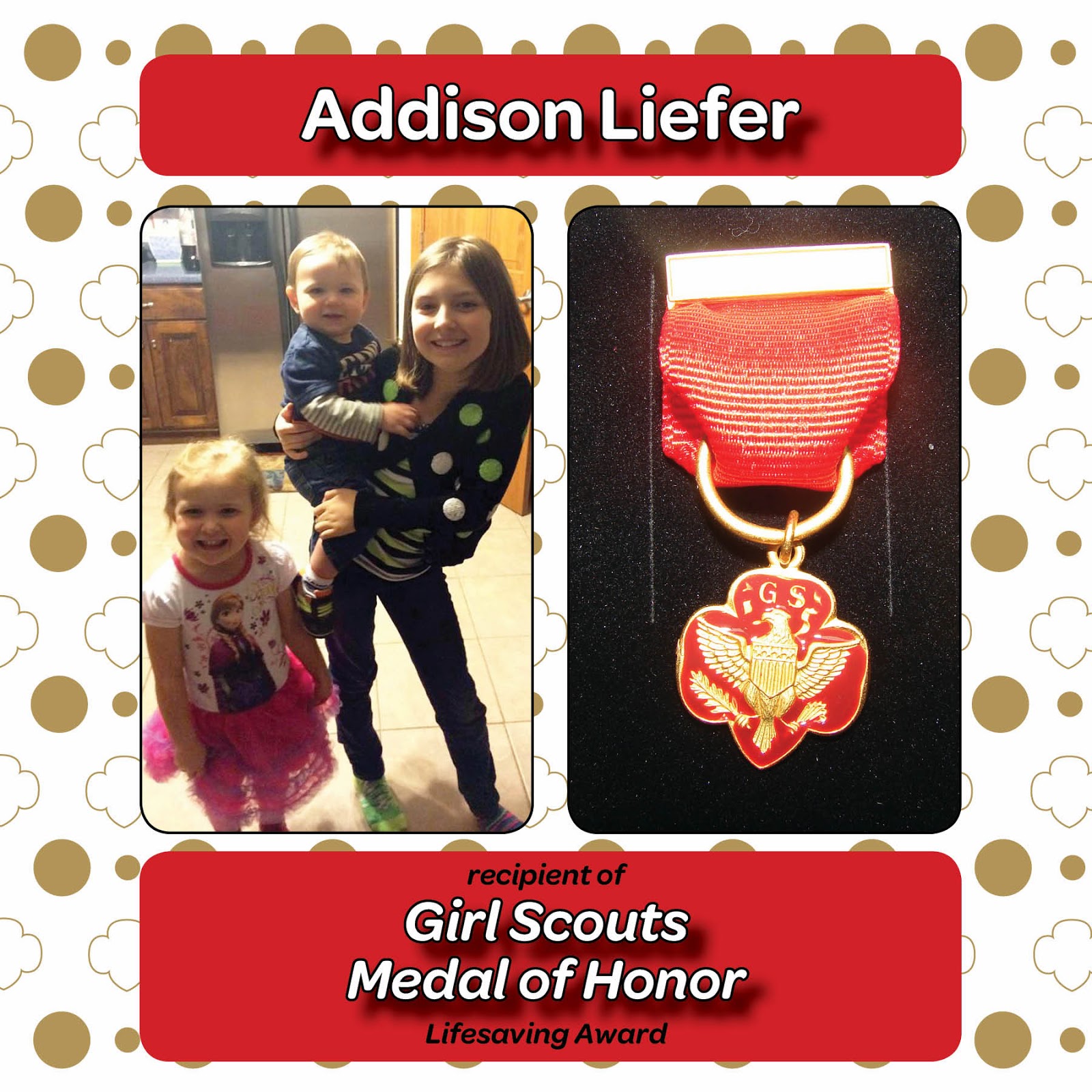 Girl Scouts of Southern Illinois: Addison Liefer from Red Bud Awarded ...