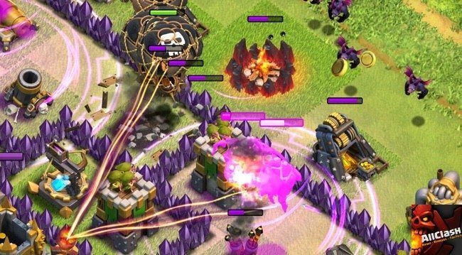 Thần chú tăng tốc haste spell trong clash of clans | Clash of Clans Việt