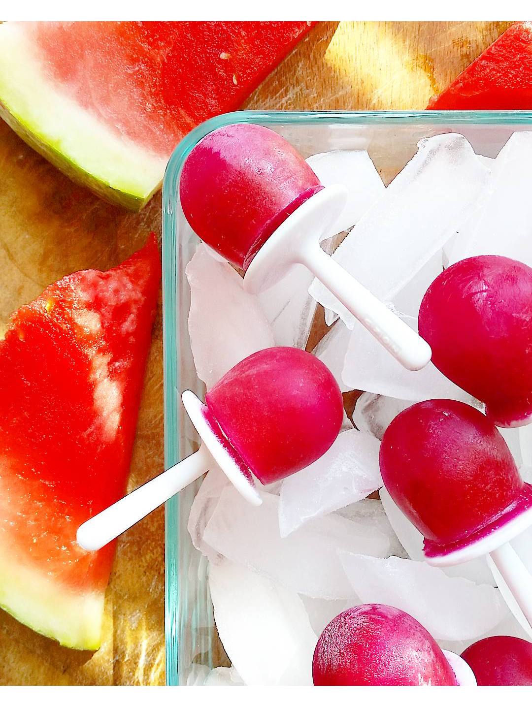 Watermelon Superfruit Ice Pops!