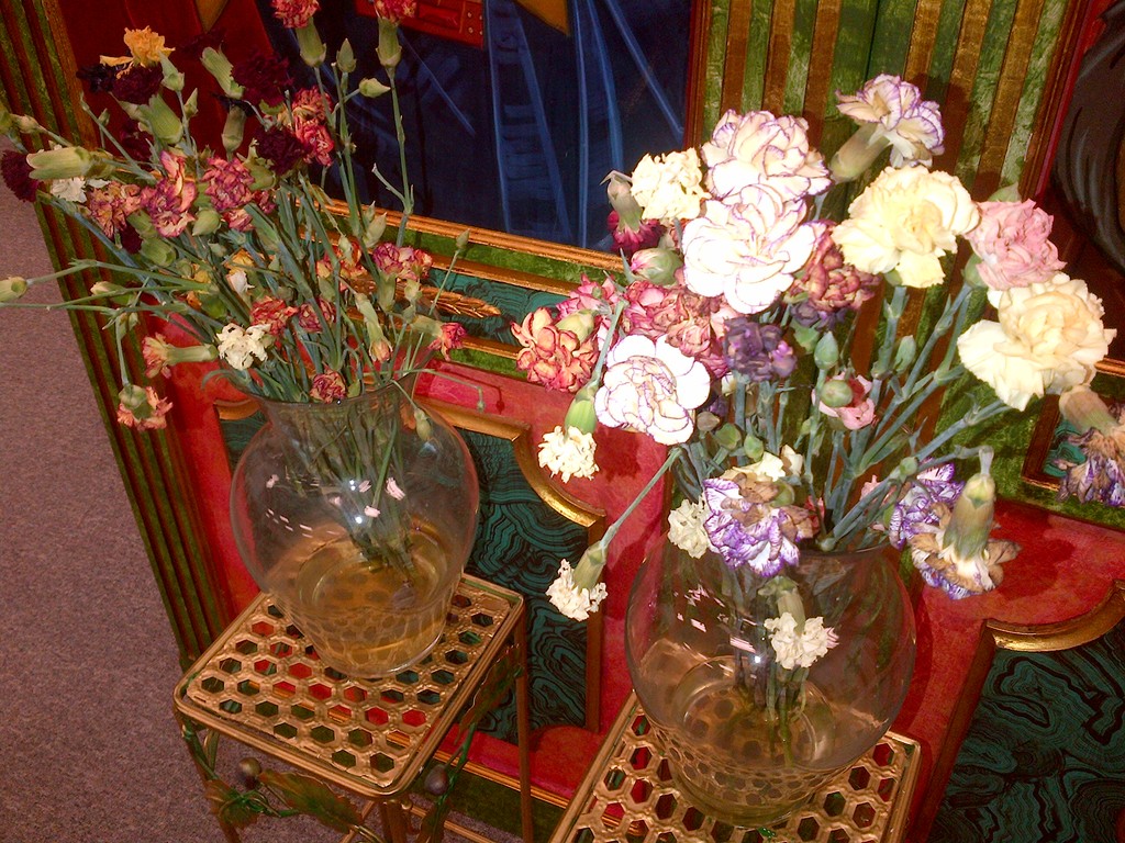 ORTHODOX CHRISTIANITY THEN AND NOW: The Flowers and the Holy Water