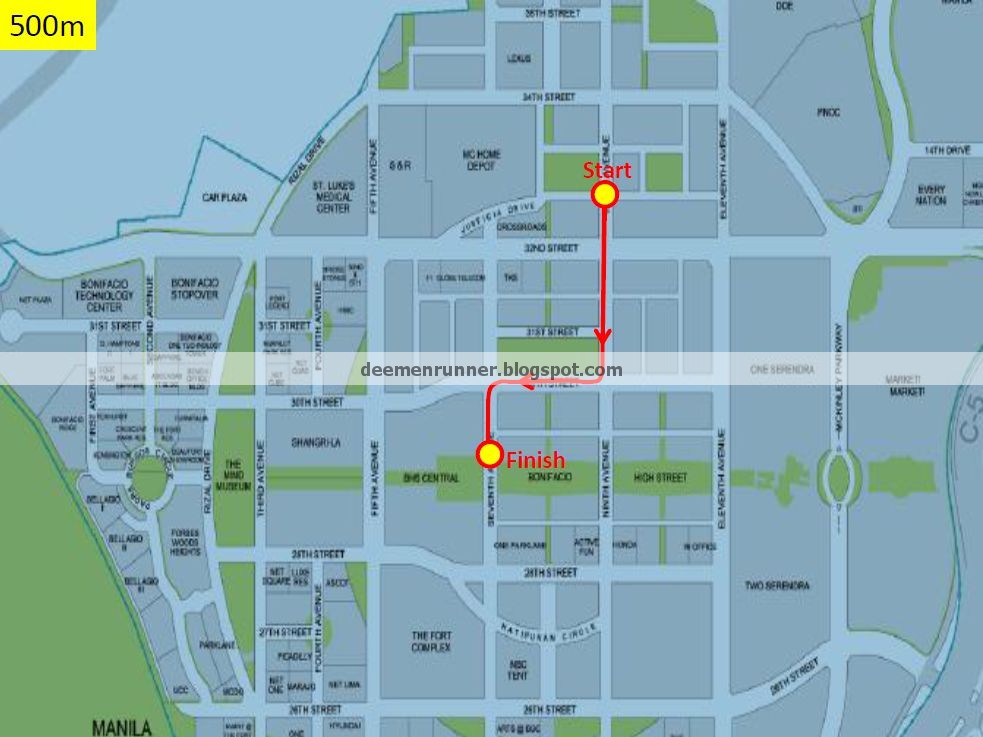 Deemen Runner: Run BGC 2012: Ready, Set, Explore!