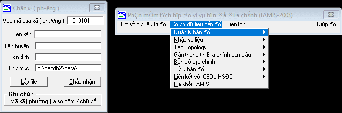 Bộ cài Famis TT 25 mới nhất và hướng dẫn cài đặt phần mềm Famis