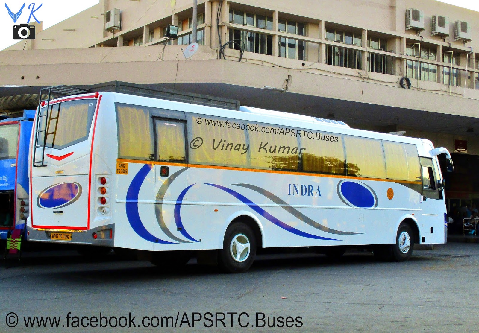 APSRTC New INDRA A/C Buses