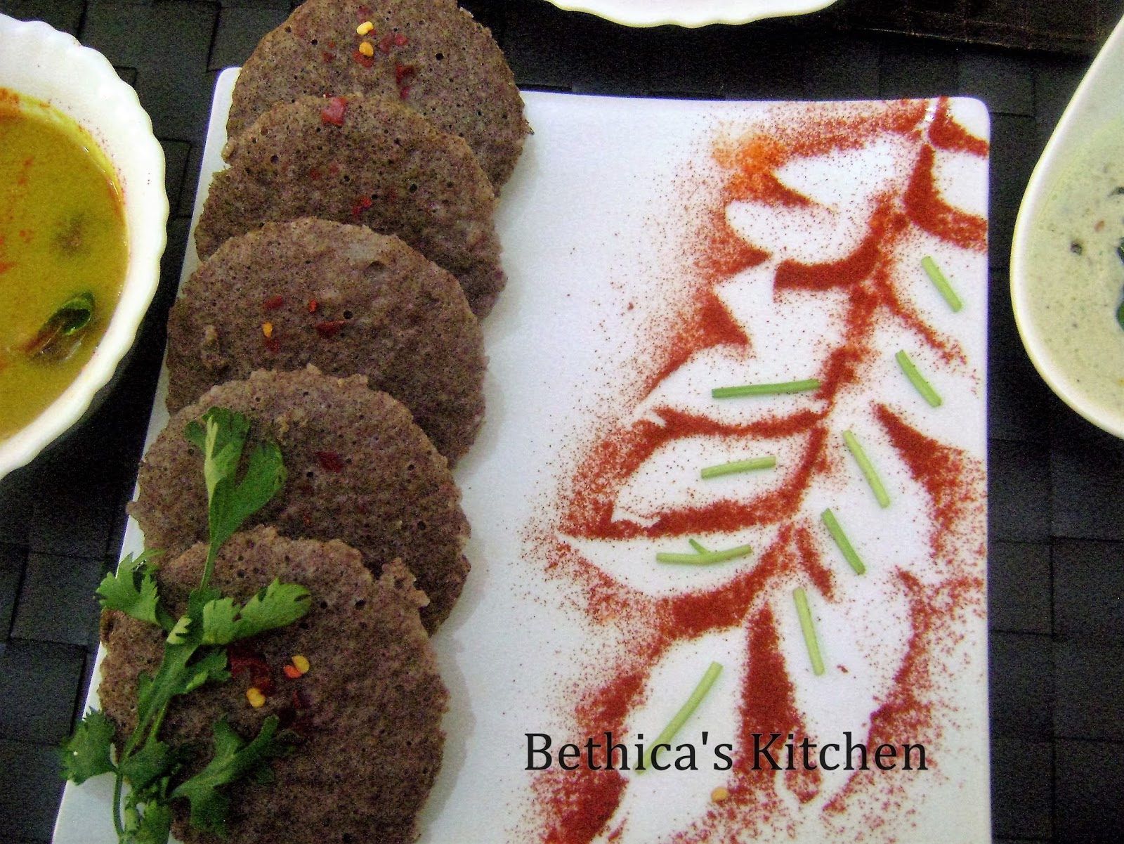 Bethica's Kitchen Flavours: Healthy Ragi Idli (Steamed Finger Millet Cakes)