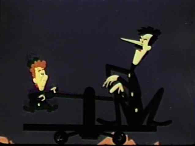 Cartoons of 1943: 034 Professor Small and Mr. Tall