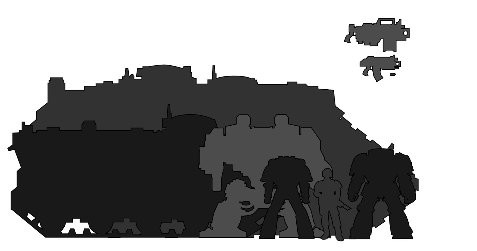 Angels of Death: The Scale of 40k: Learning Illustrator