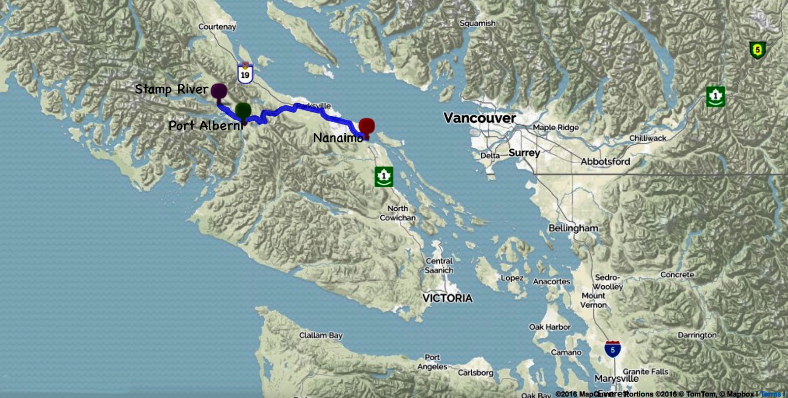 RiverBear Photo Blog: Port Alberni - Nanaimo, BC