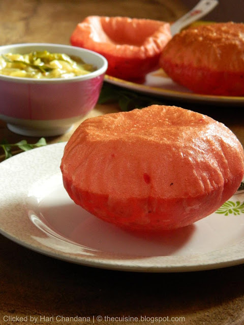 Blend with Spices: Beetroot Poori / Puri Recipe