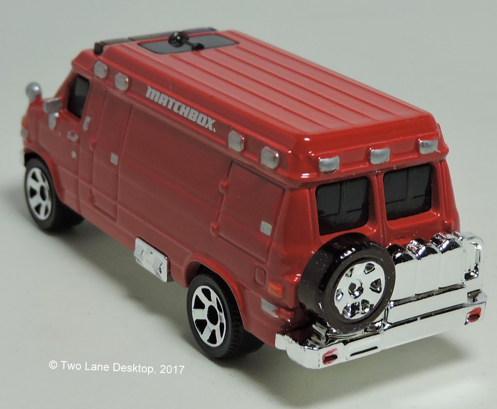 Matchbox Custom 1995 Chevrolet Van Ambulance
