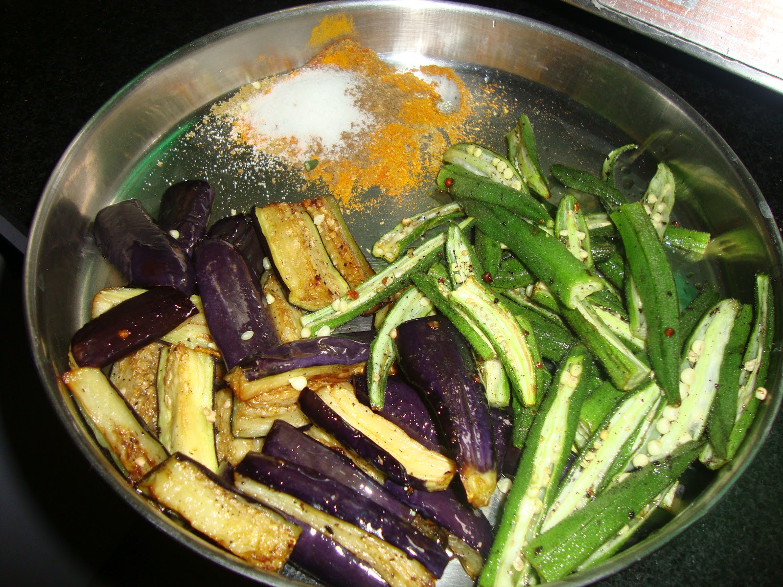 Mixed Tawa Vegetables Recipe - Indian Cooking at Ease
