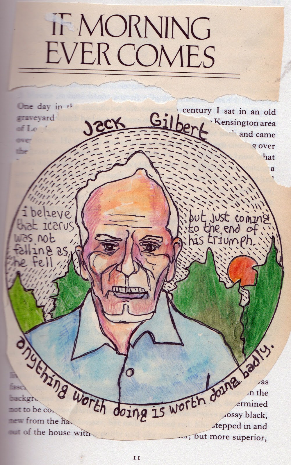 sparrowmuffin: =Jack Gilbert, poet, dies November 11th=