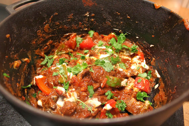 Monicas Matverden: Indisk biffgryte