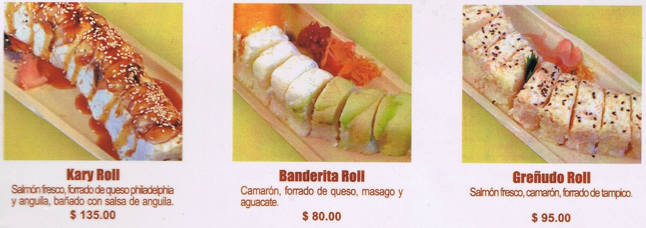 ORIGAMI EXPRESS: MENU