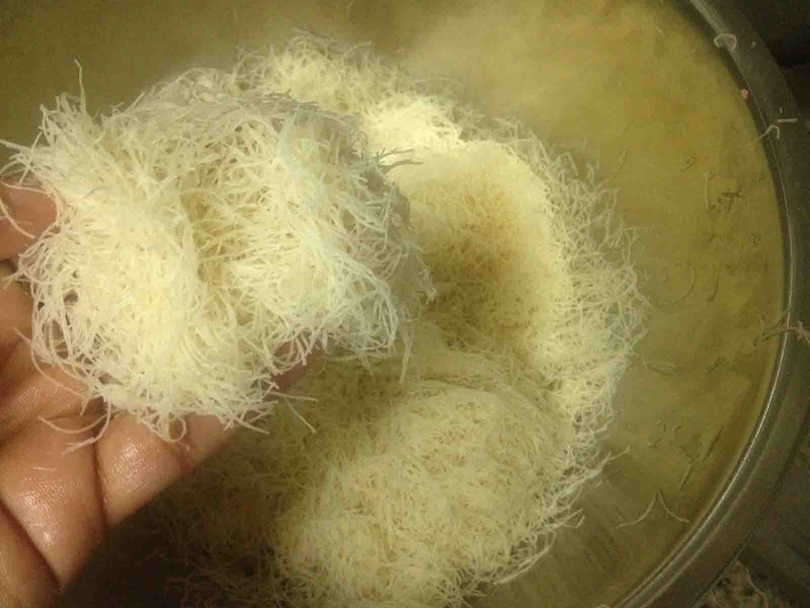 KUNAFA RECIPE - KUNAFA WITH CHEESE / ARABIC SWEET