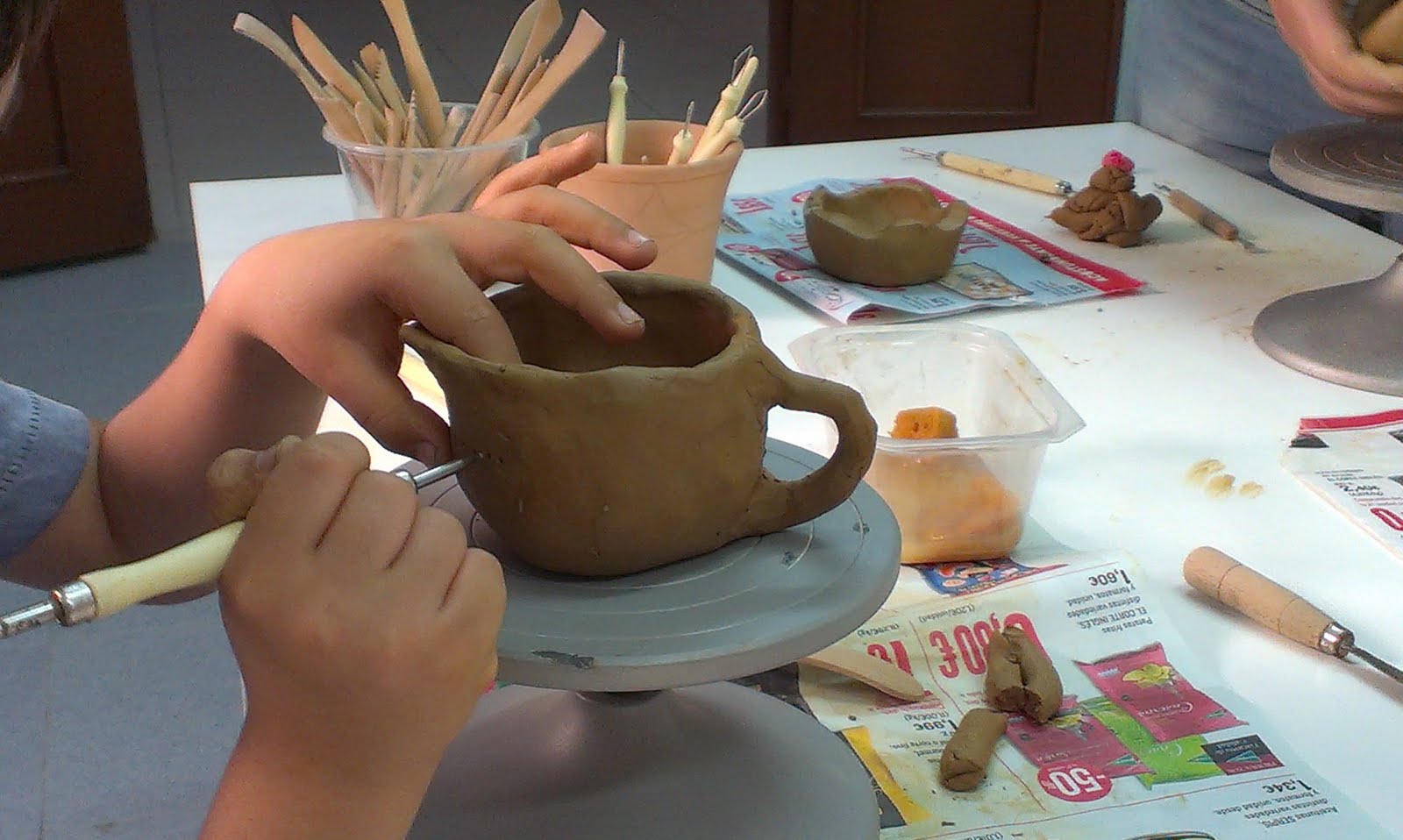 El Taller de Martinez y Trini: TALLER DE CERÁMICA PARA NIÑOS 2015-2016