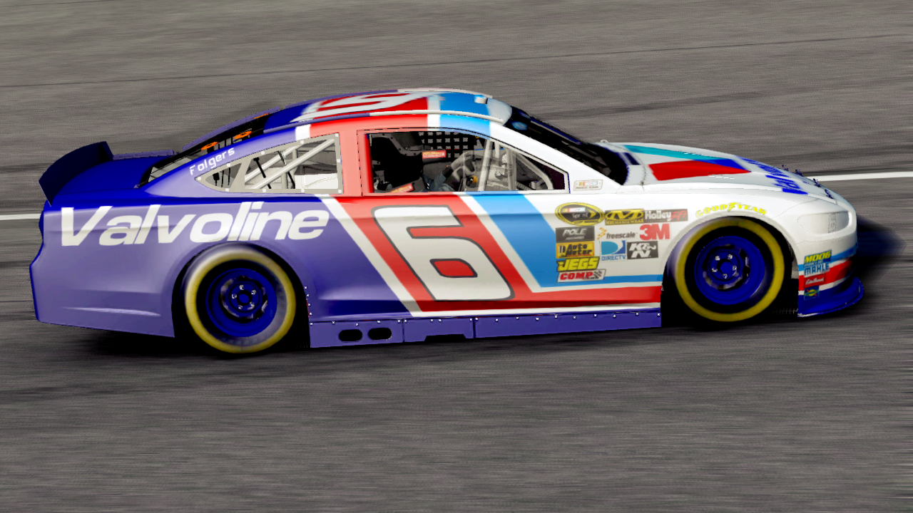 Mark Martin Valvoline #6 - NASCAR '14 : r/NascarPaintBooth