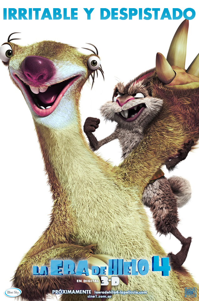 TheCorpseBride: La Era de Hielo 4 (ice age: continental drift) POSTERS