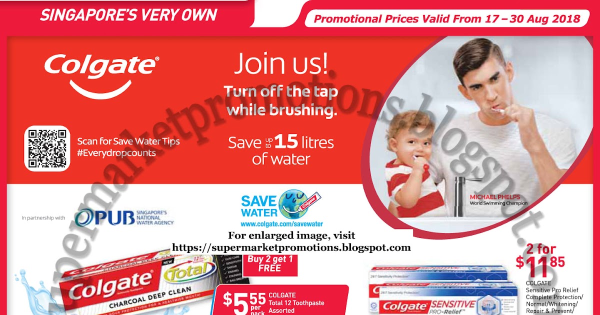 NTUC FairPrice Colgate Promotion 17 - 30 August 2018 ~ Supermarket ...