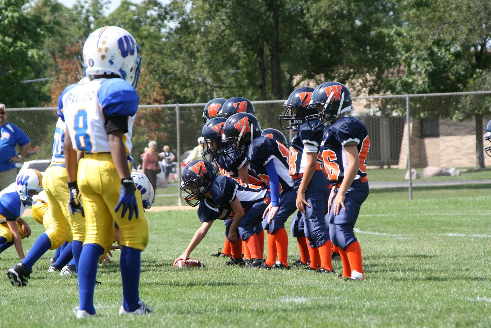 Wheaton Rams Team Black 73lbs: Wheaton Bowl vs. Warren