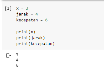 Die Santo Blog: Belajar Python : Variabel dan Type Data di Python