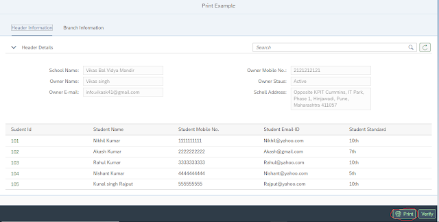 SAPUI5/SAP FIORI snippets and information: Export the Model Data to a PDF file in SAPUI5