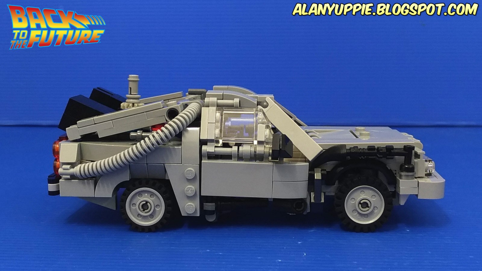 Alanyuppie's LEGO Transformers: LEGO Transformer Delorean Time Machine ...