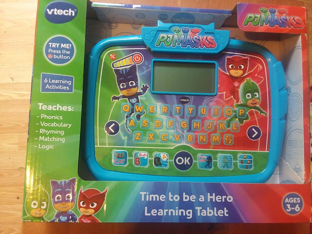 Toddlers will Love the VTech PJ Mask Time to be a Hero Learning Tablet ...