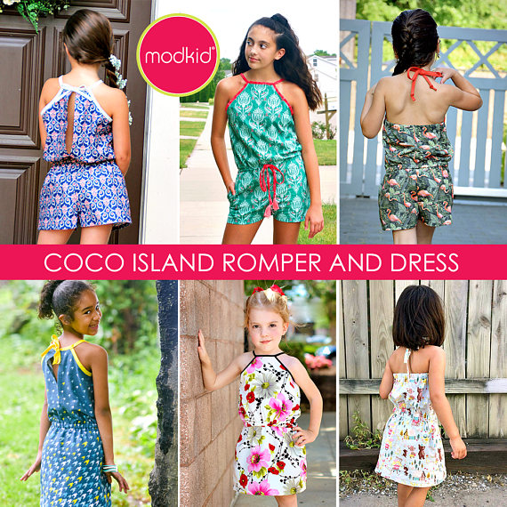 MODKIDBOUTIQUE: Introducing Coco Island Romper and Dress