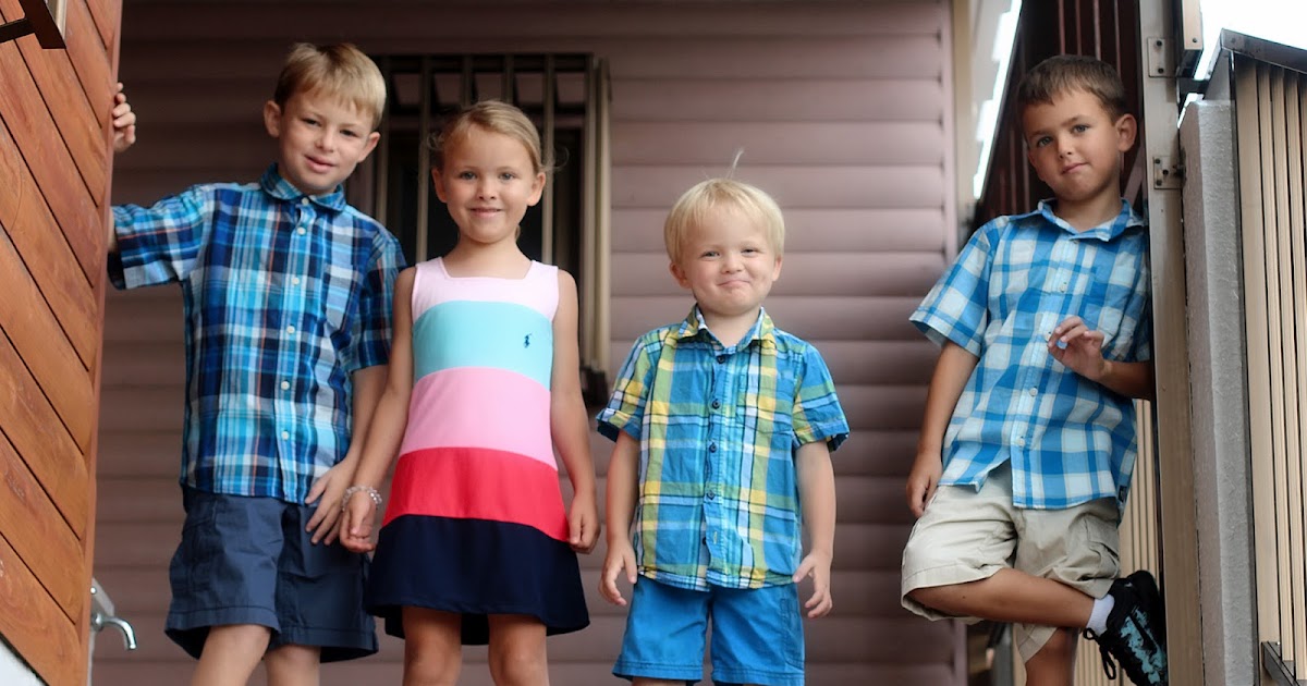 Enjoying Life With 4 Kids: 1st Day of 2nd and 3rd Grade