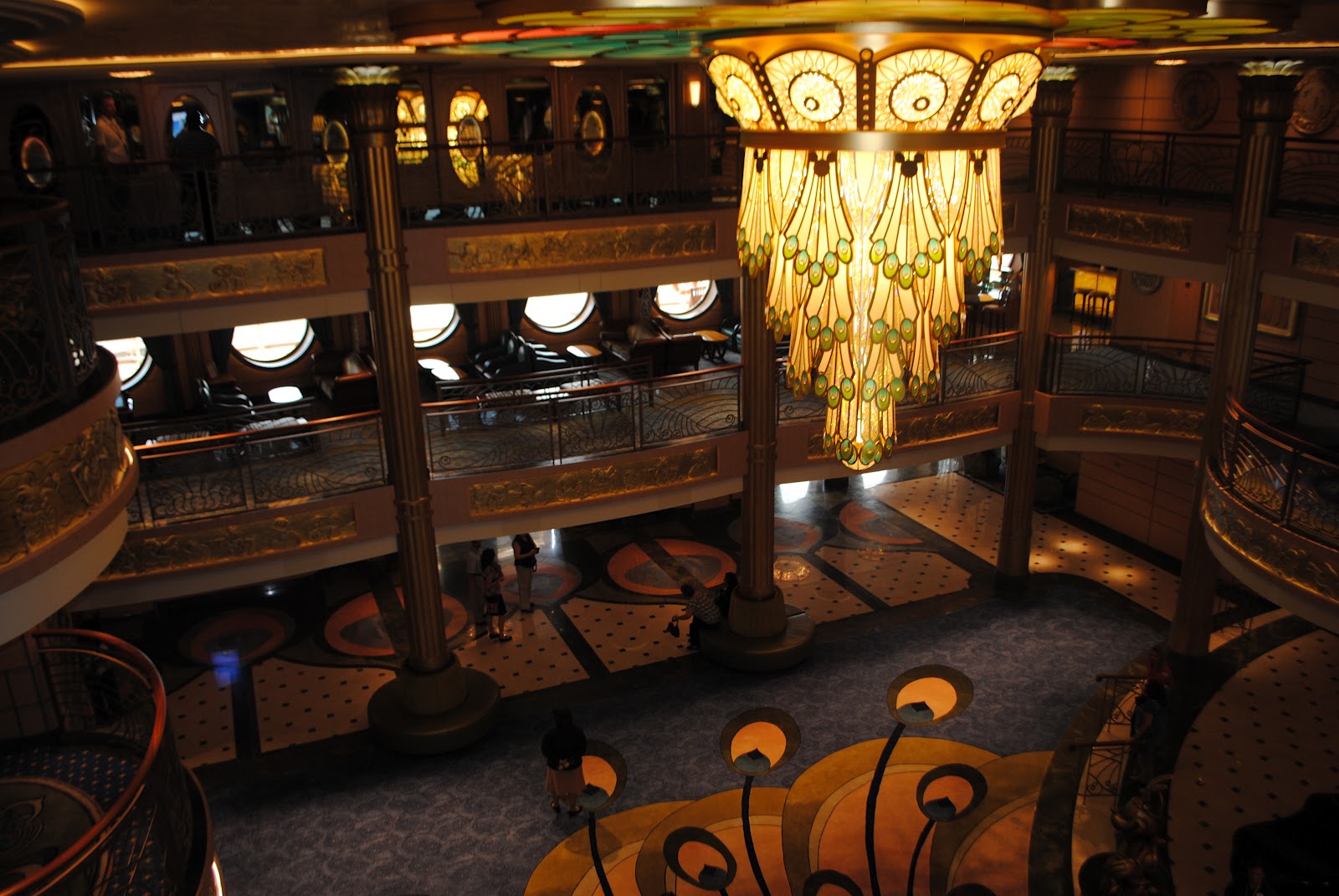 The Disney Fantasy: A Look Inside the Grand Atrium