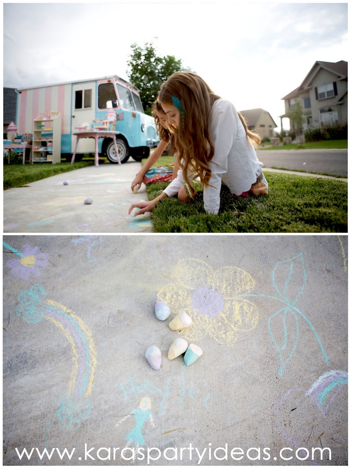 Kara's Party Ideas Ice Cream Social - Summer, Vintage Ice Cream Party ...