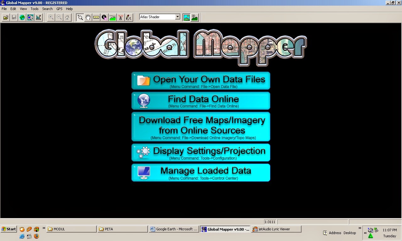 NAVRAT: Cara Georeferens Citra Dengan Global Mappar