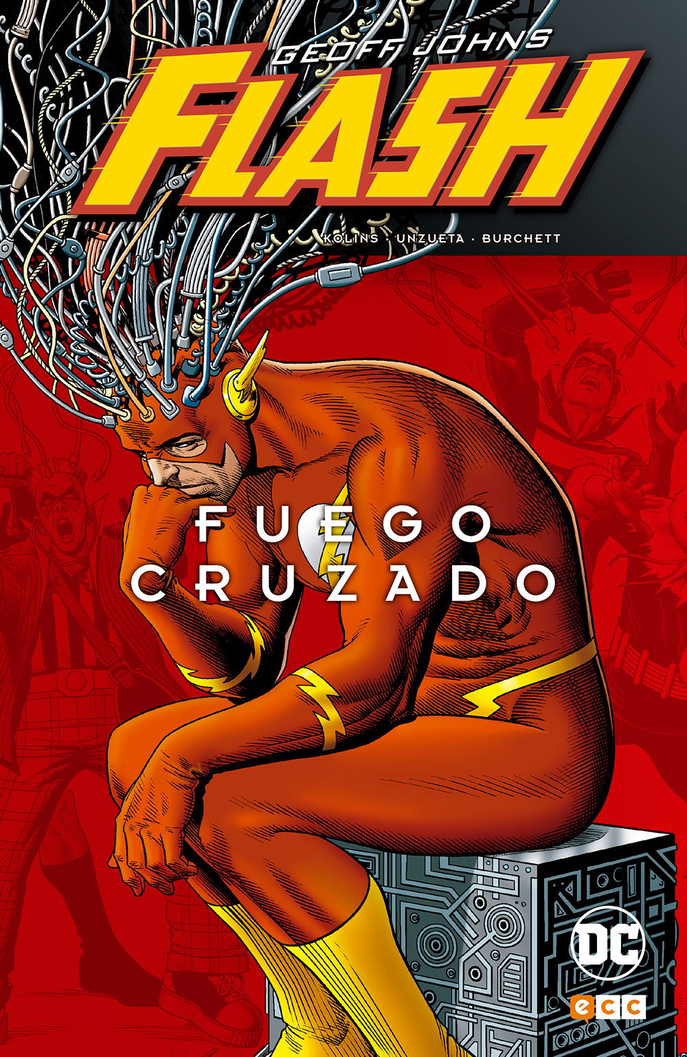 Cómic: Reseña de "Flash: Fuego Cruzado" de Geoff Johns - ECC Ediciones
