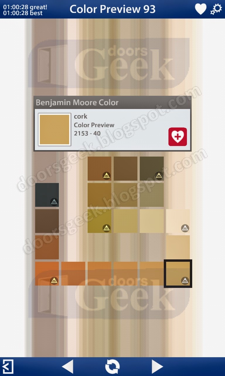 Bendoku [Color Preview] Level 93 ~ Doors Geek