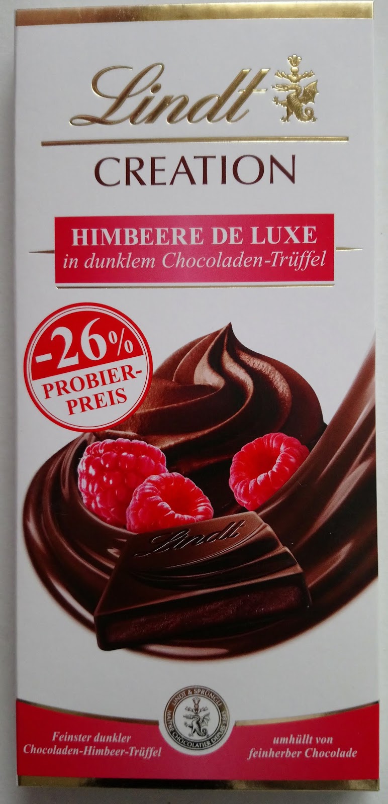 Chwile zasłodzenia: Lindt Creation Himbeere de Luxe / Raspberry Dream ...