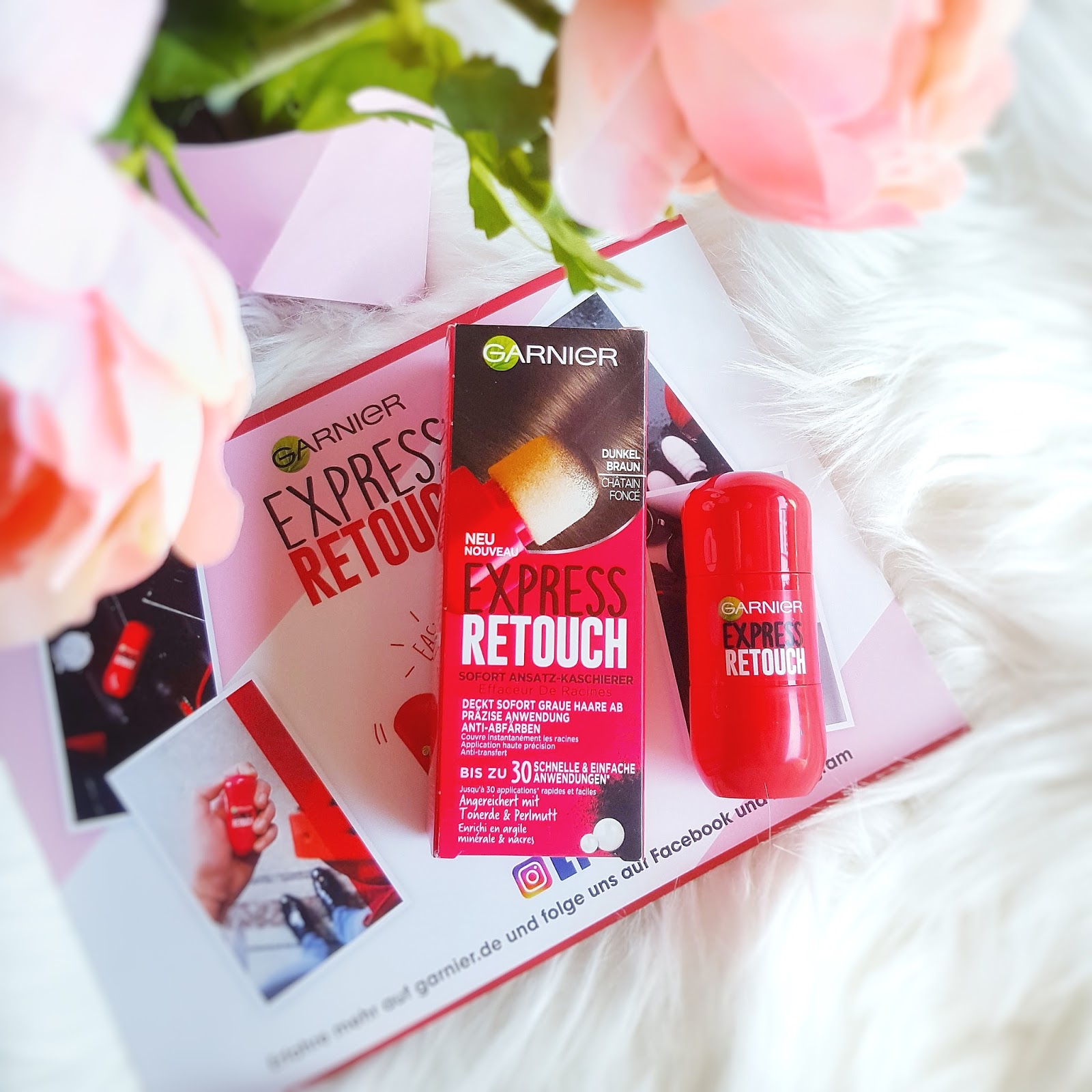 Teste mit Tati..: Garnier - Express Retouch Sofort Ansatz-Kaschierer