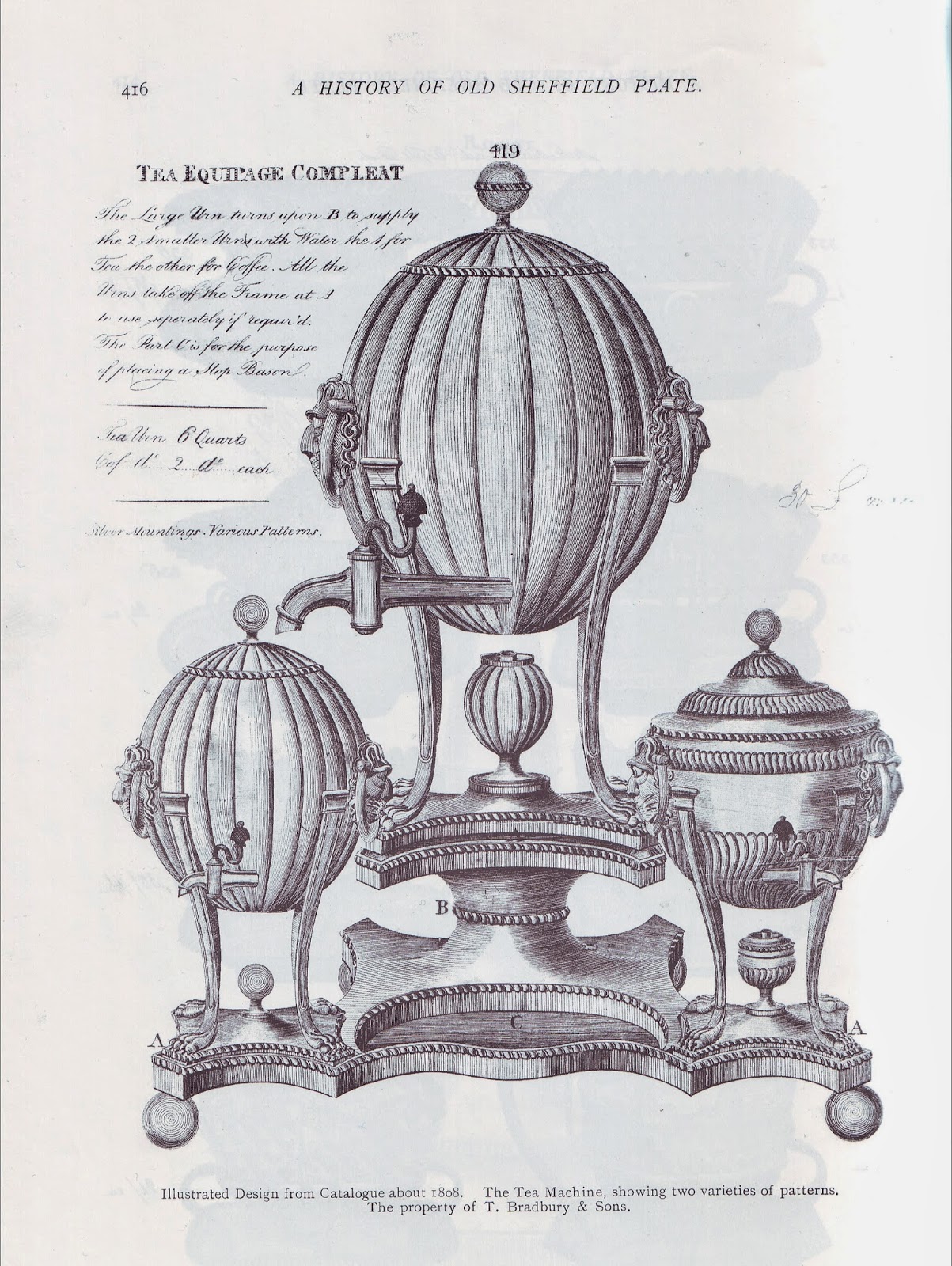 I. Franks Antique Silver: The Tea Machine