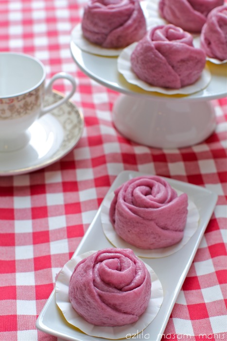 PURPLE SWEET POTATO ROSE PAU - masam manis