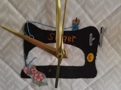 Jane's Quilting: Making a Quilted Clock