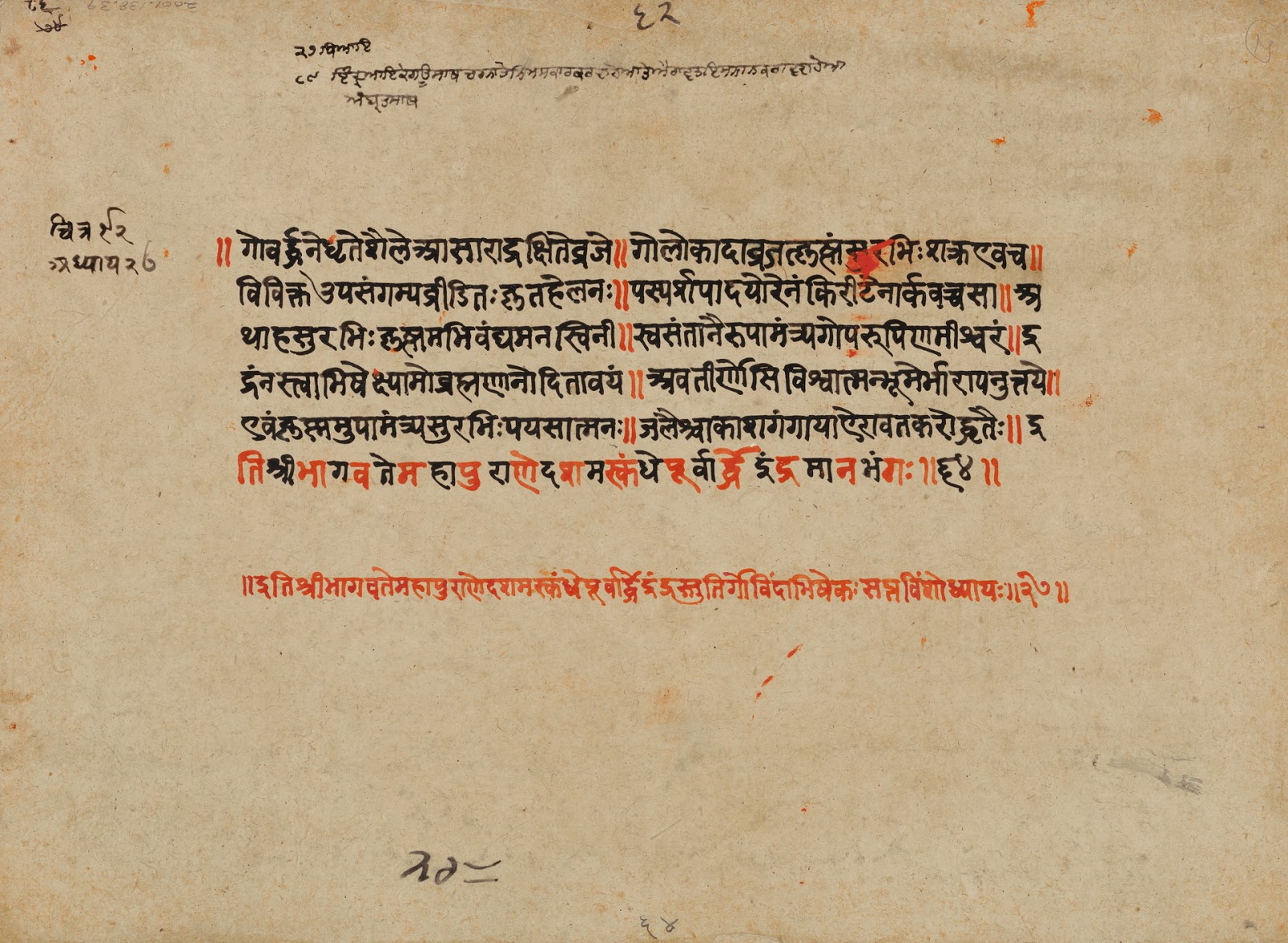 Atelier of india: Fattu and His large Guler Basohli Bhagavata purana