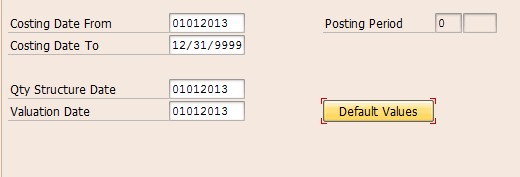 Sap Fico Central Basics Of Sap Standard Cost Estimate Understanding The Flow Of Cost Settings